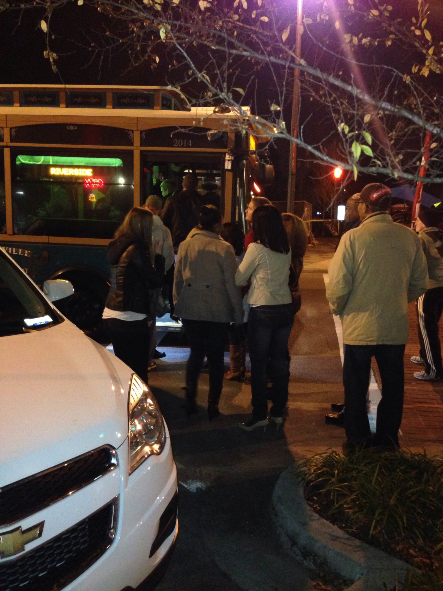 Riverside-Avondale Preservation Begins Trolley Demo - Downtown Jacksonville