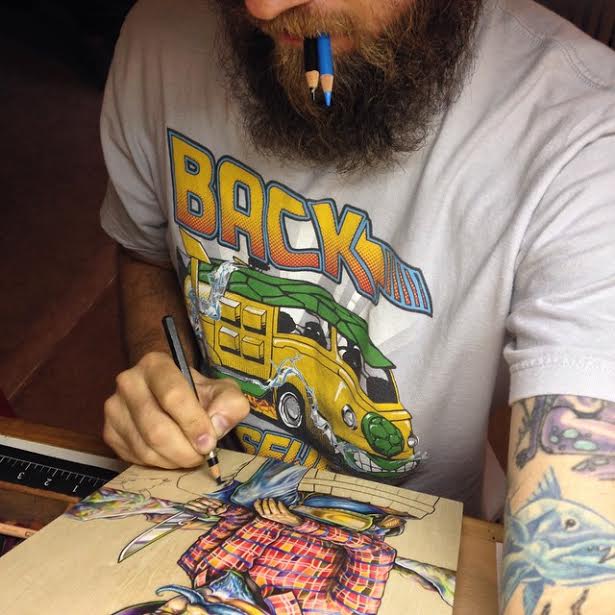 Artist Spotlight: Bryan Collins Art & Illustration - Downtown Jacksonville