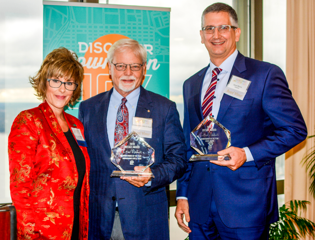 2018 #DTJax Awards Breakfast: Ambassador John D. Rood & Steve Moore ...