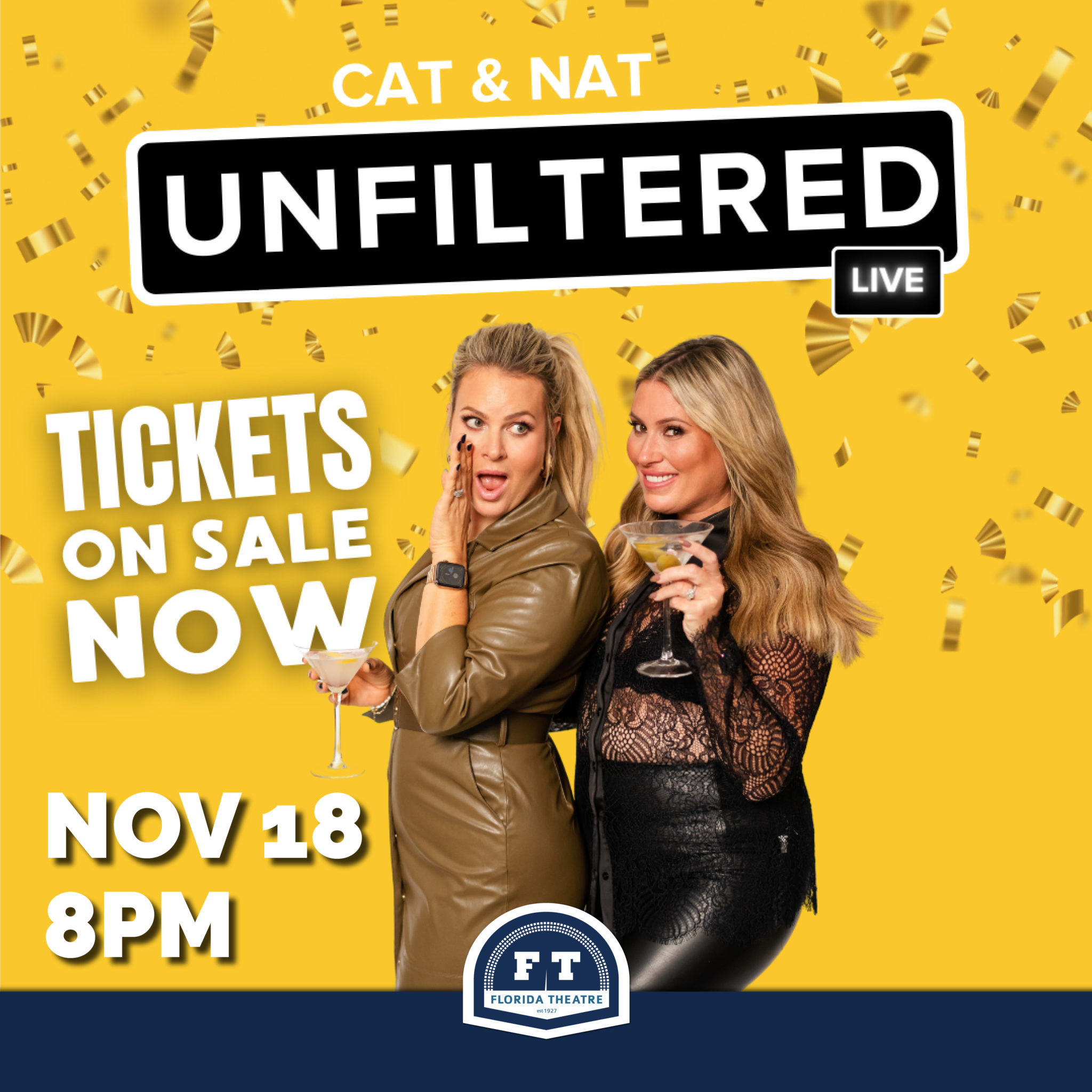 Cat and Nat Unfiltered Live! - Downtown Jacksonville