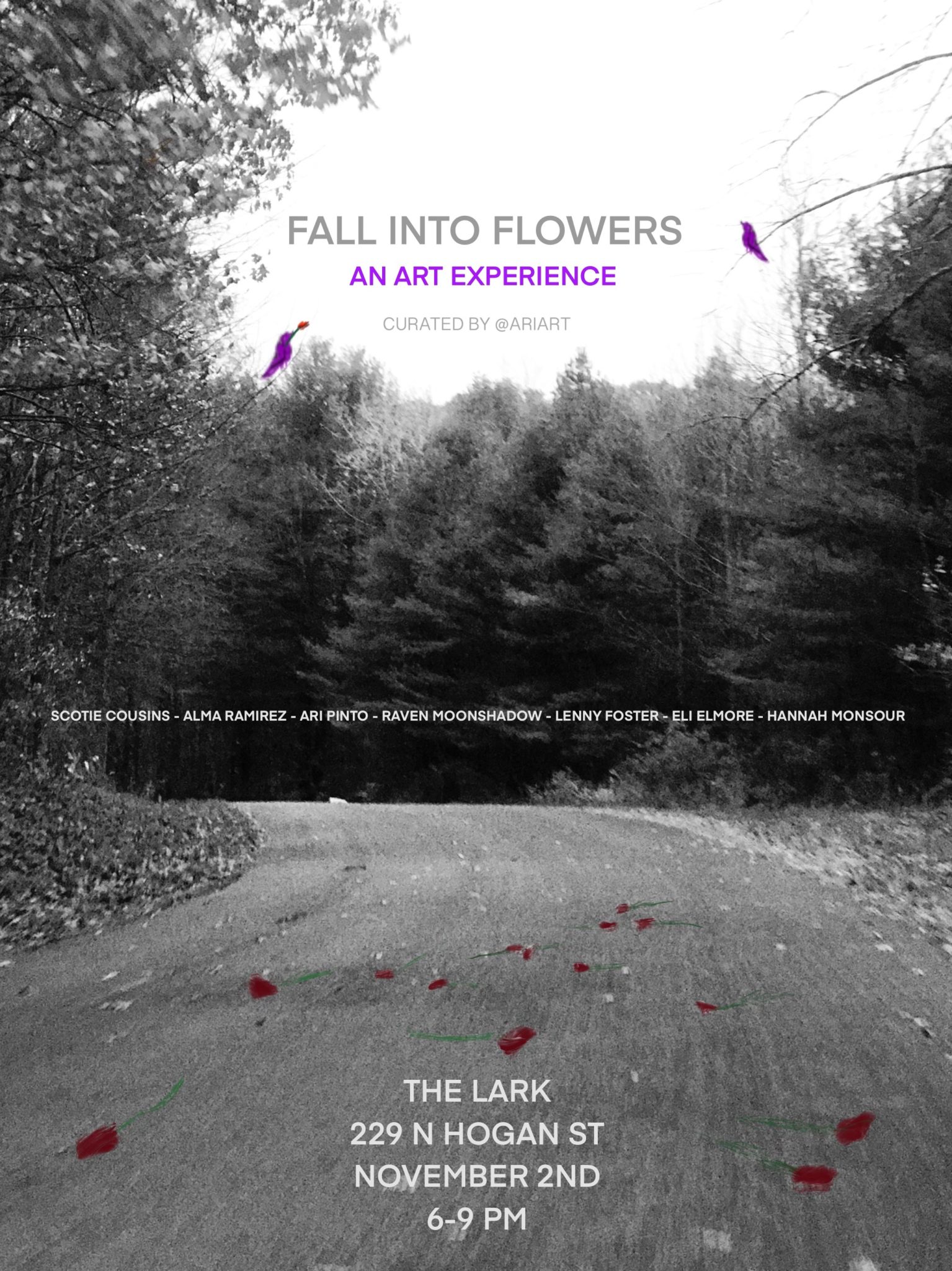 Fall into Flowers Exhibit at The Lark - Downtown Jacksonville