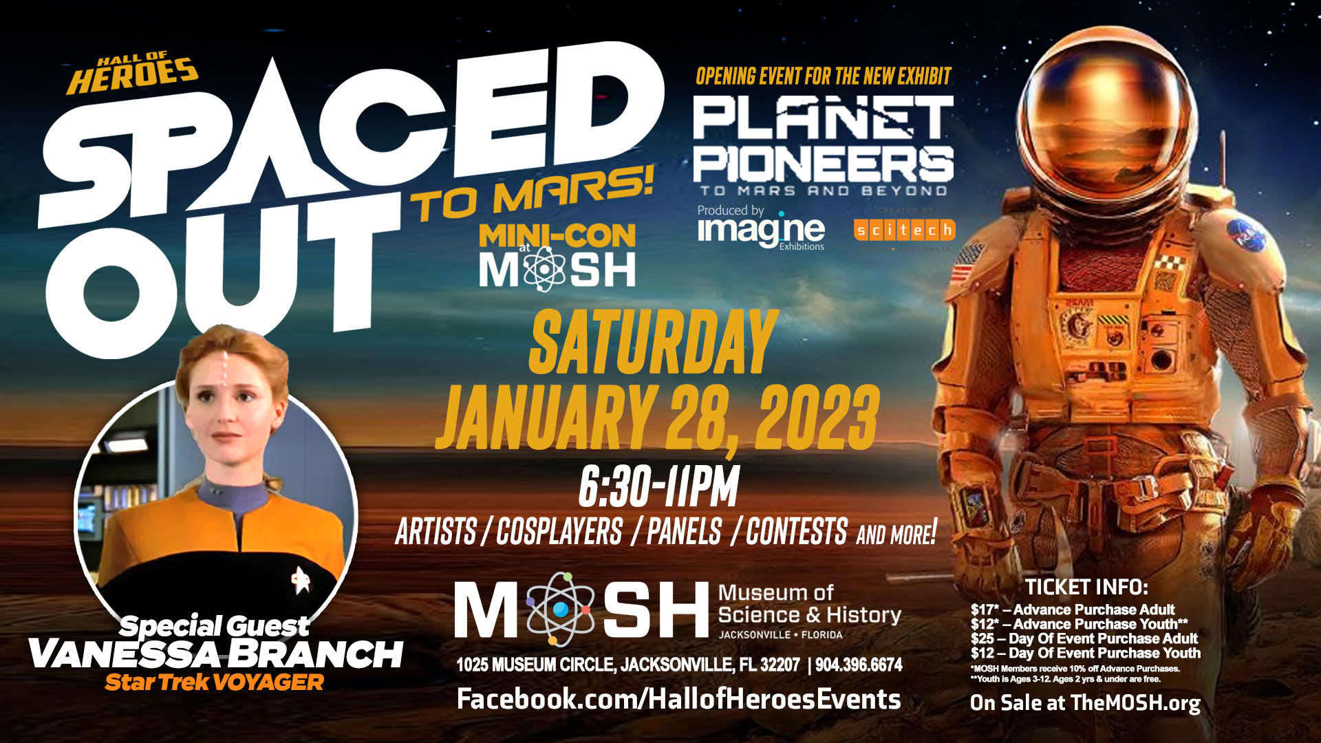 Spaced Out 2 at MOSH - Downtown Jacksonville