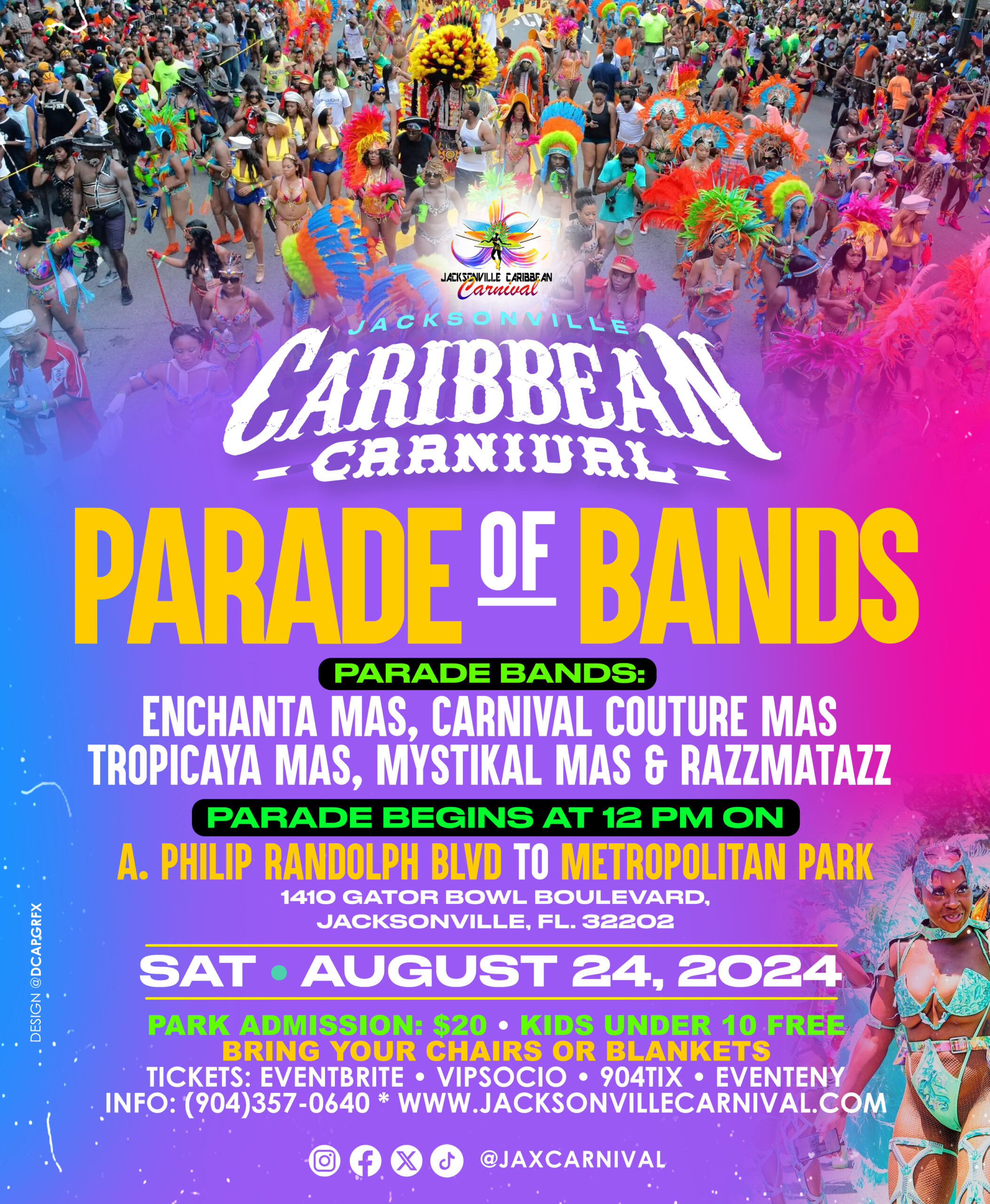 Jacksonville Caribbean Carnival Weekend - Downtown Jacksonville
