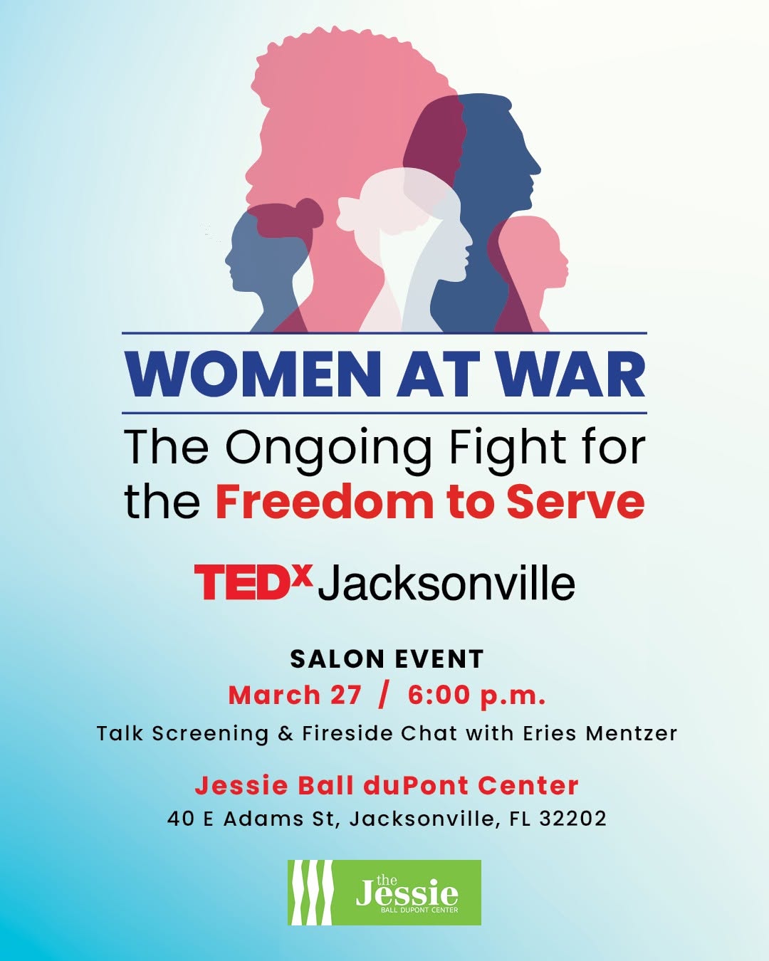 Women at War | TEDxJacksonville - Downtown Jacksonville