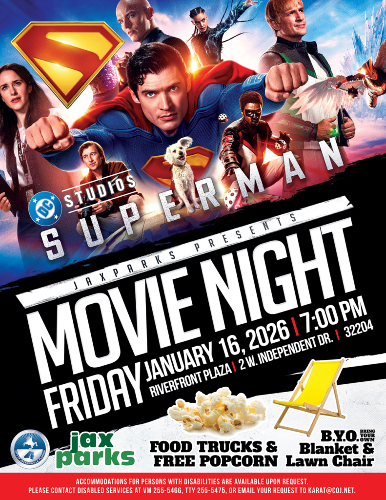 Third Friday Movie Night at Artist Square: Superman - Downtown Jacksonville